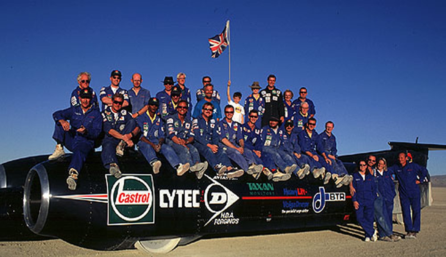 #TheThrillOfSpeed – Thrust SSC – Breaking the sound barrier. – Historic ...