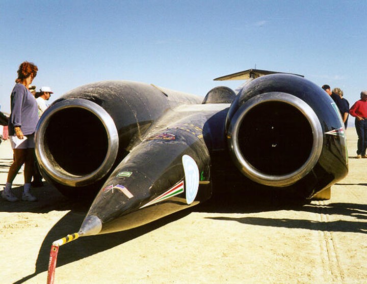 #TheThrillOfSpeed – Thrust SSC – Breaking the sound barrier. – Historic ...